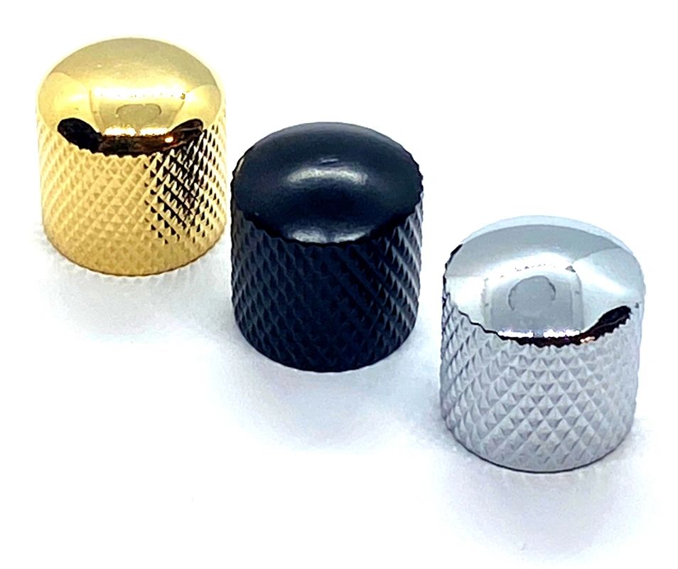 Metal Dome Knob, Push On Style ~ Color Choice